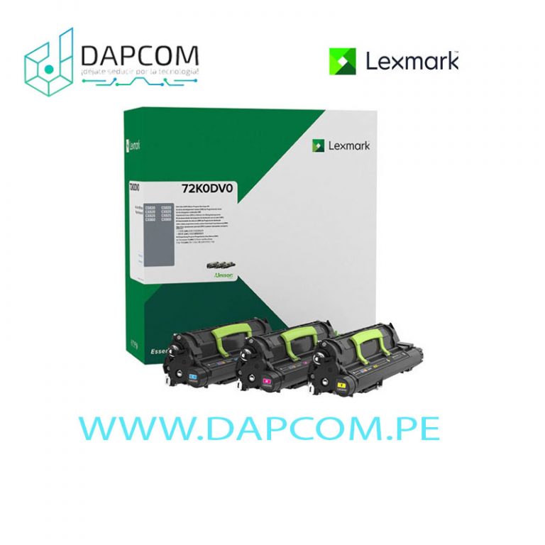 Unidad De Revelado Lexmark 72K0Dv0 Cmy (300K) - Dapcom